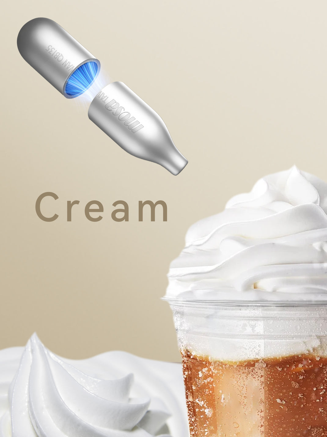 MOSA | Premium Cream Chargers & Whippers for Baking, Coffee & More