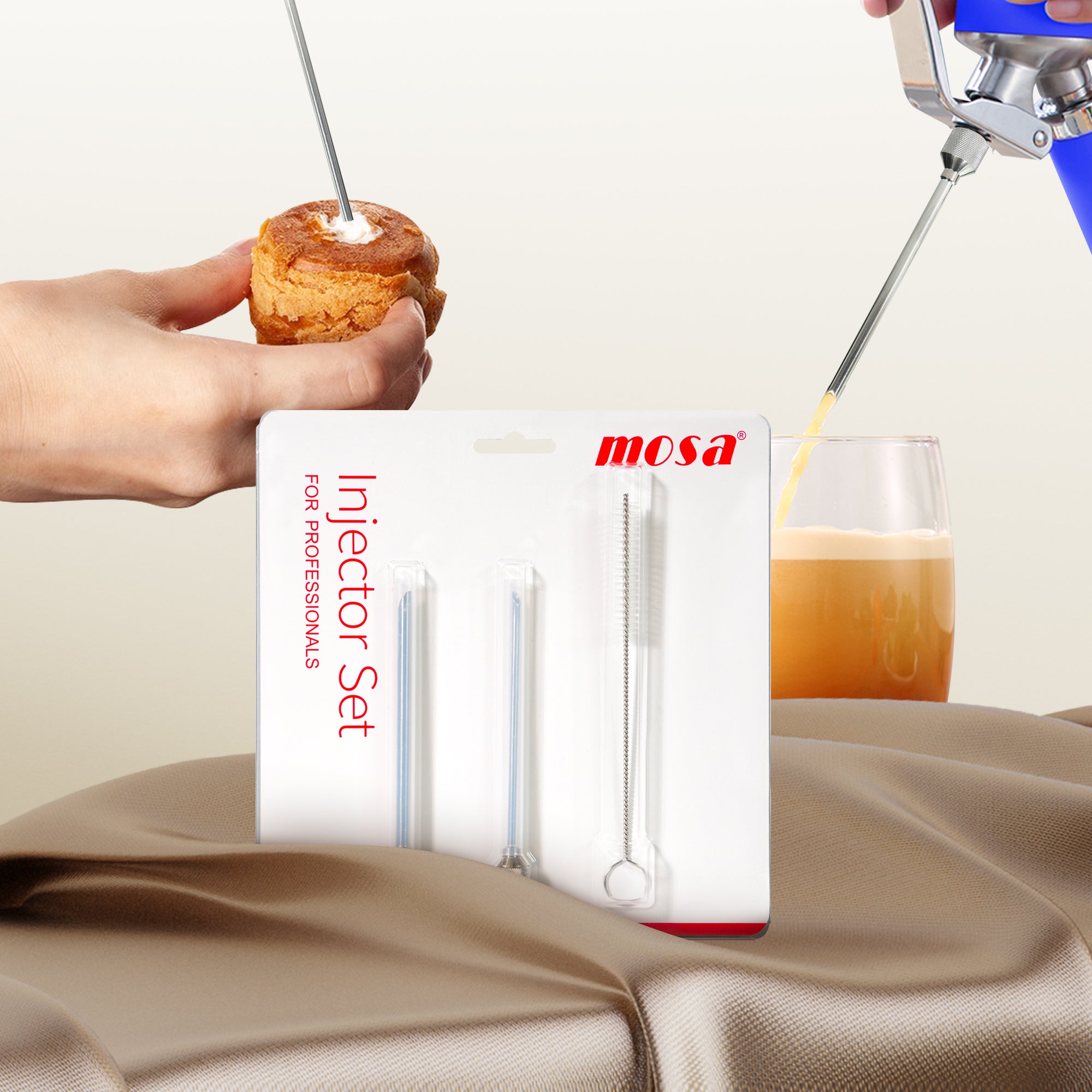 mosa Cream Injector for Dispenser